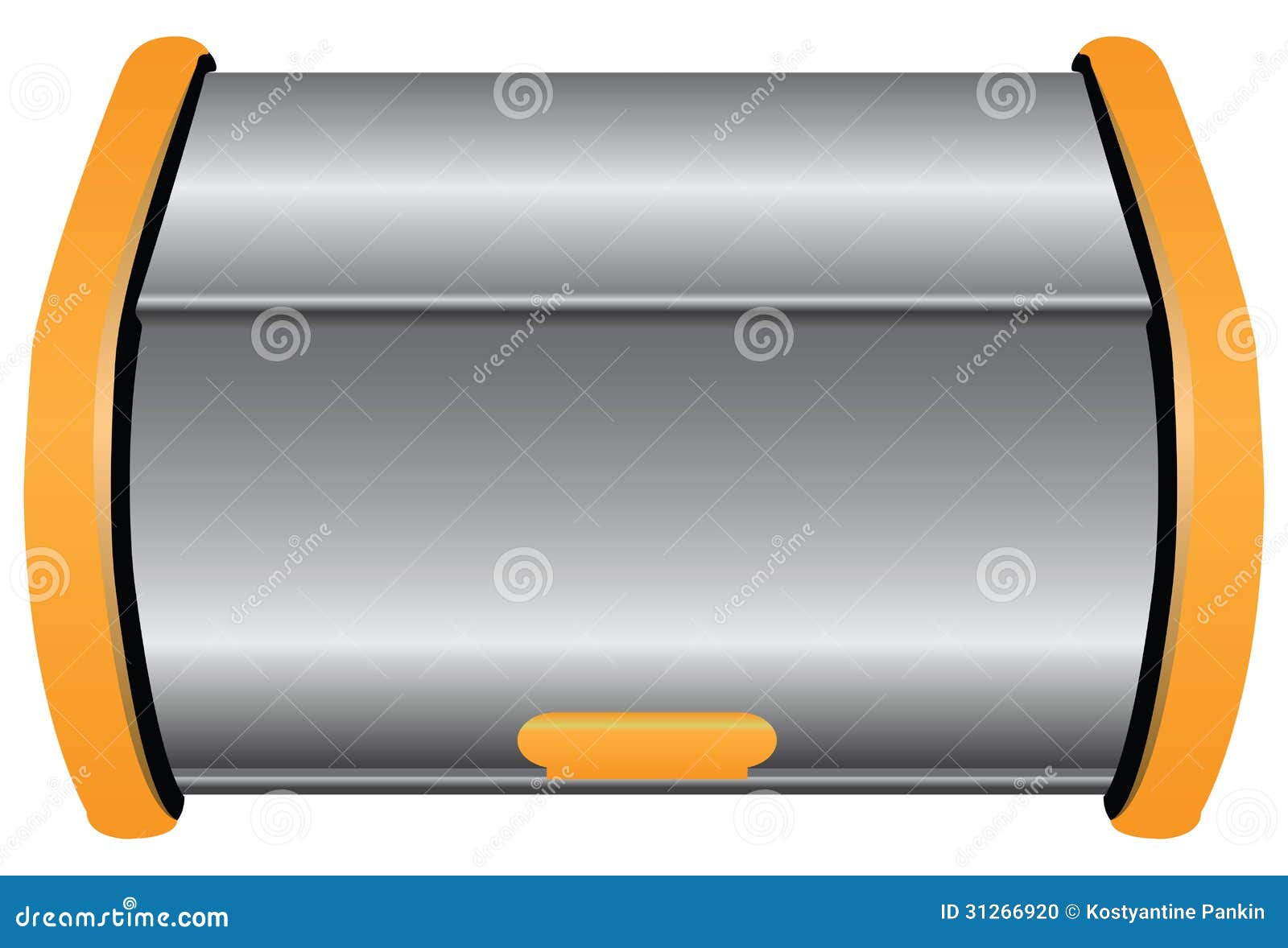Bread box stock vector. Illustration of bread, healthy - 31266920