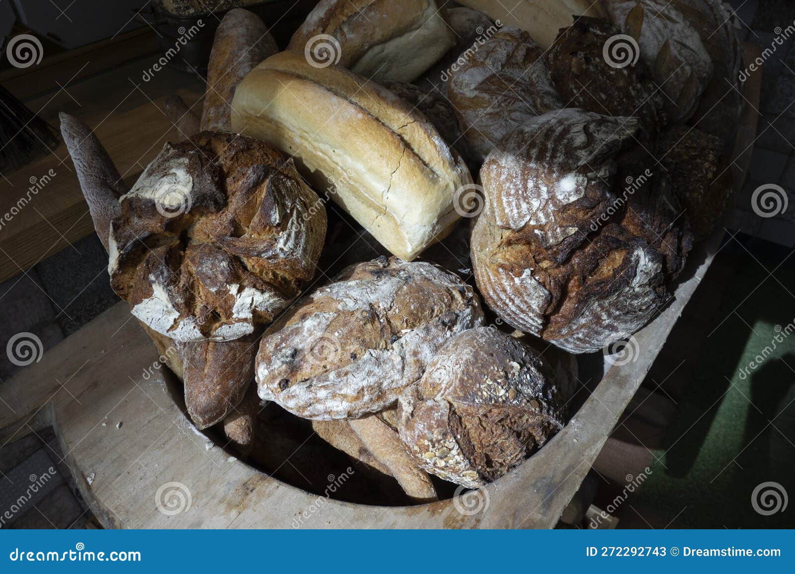 Bread in a Budapest Bakery, Hungary Stock Image - Image of street ...