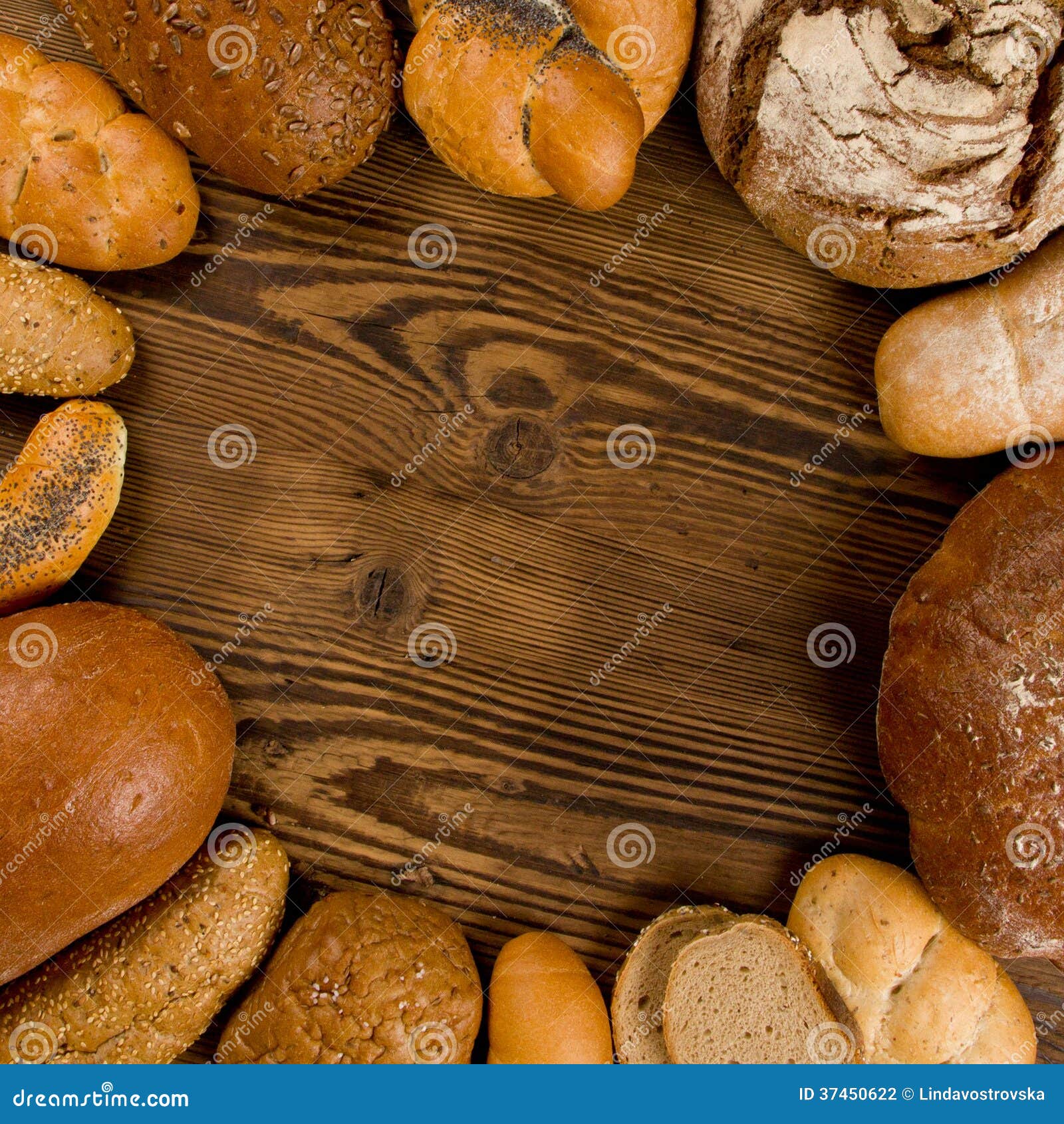 Bread and buns stock photo. Image of organic, healthy - 37450622