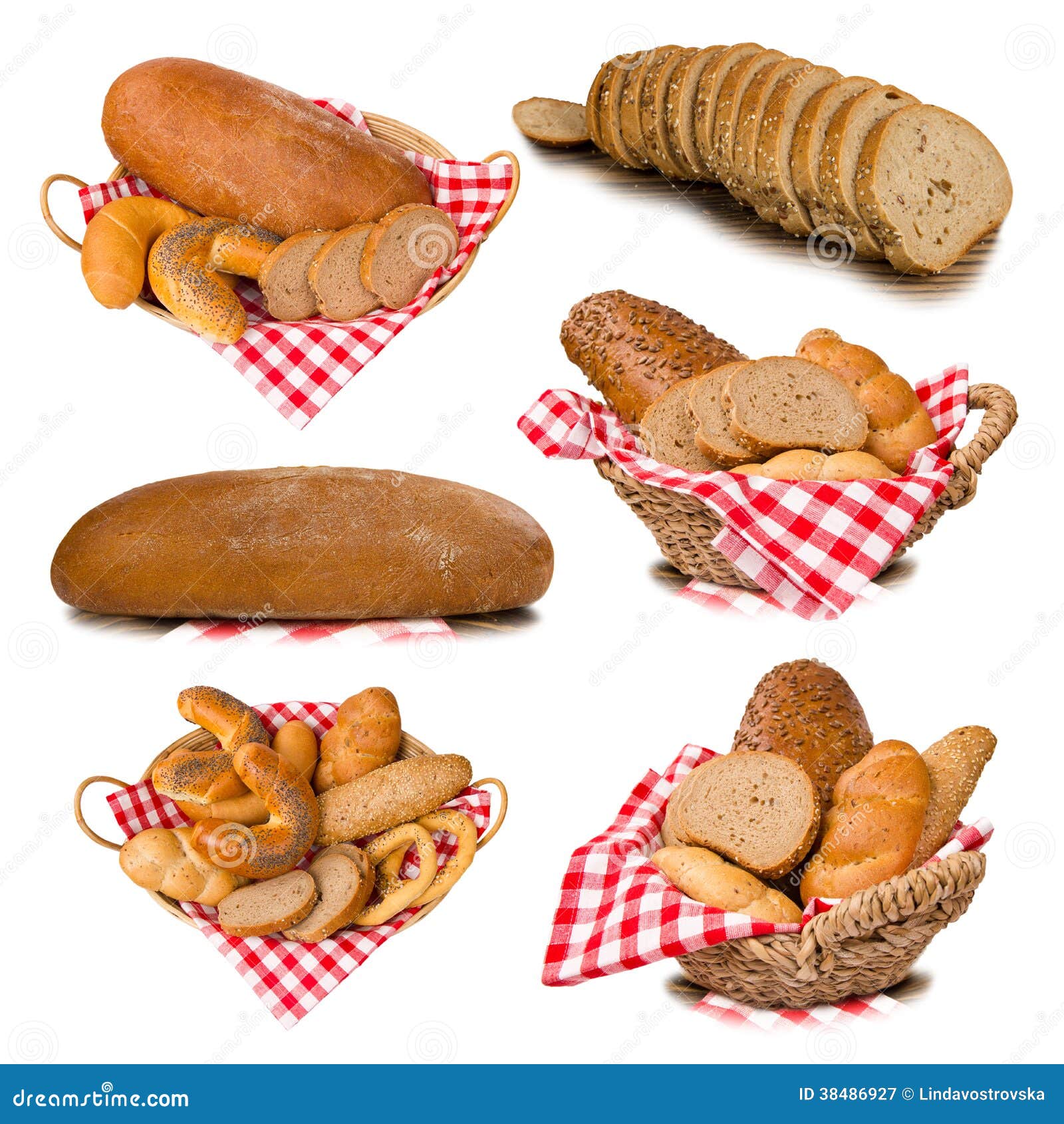 Bread and buns stock image. Image of doily, group, composition - 38486927