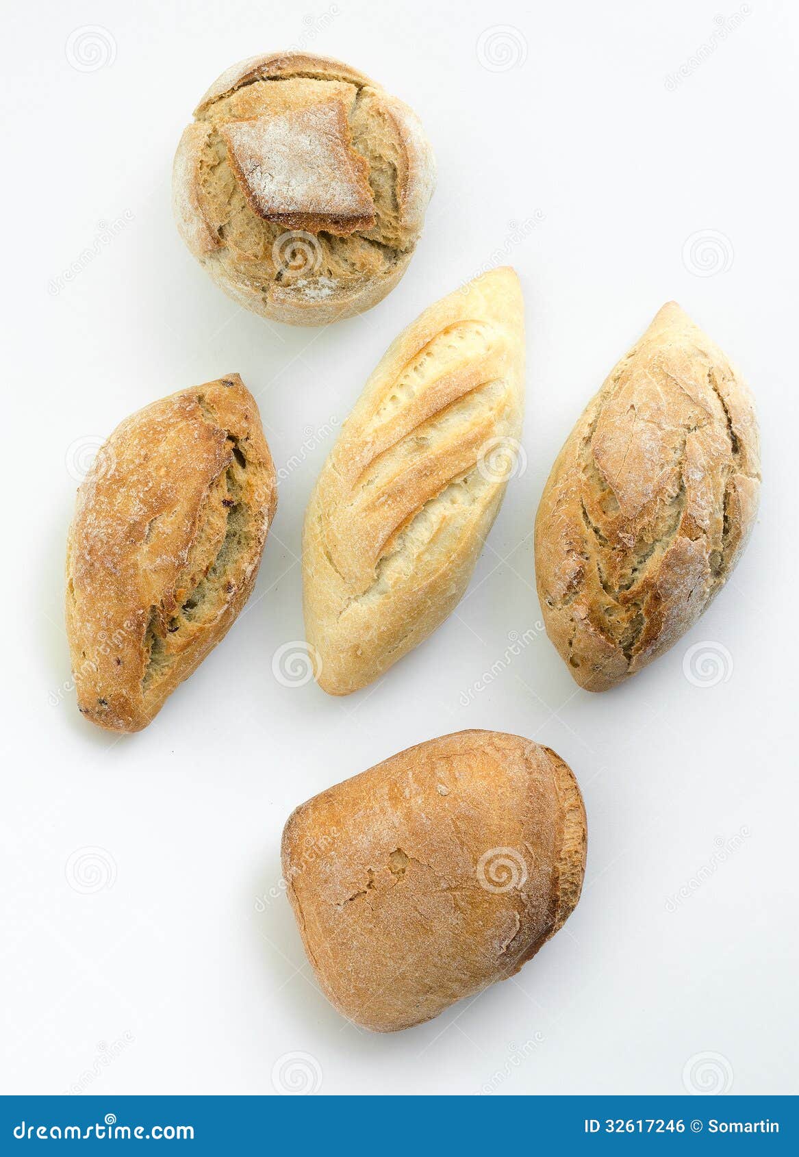 Bread Buns stock photo. Image of loaf, products, baked - 32617246