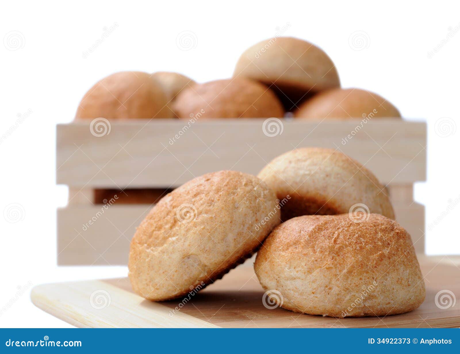 Bread buns stock image. Image of gourmet, healthy, golden - 34922373