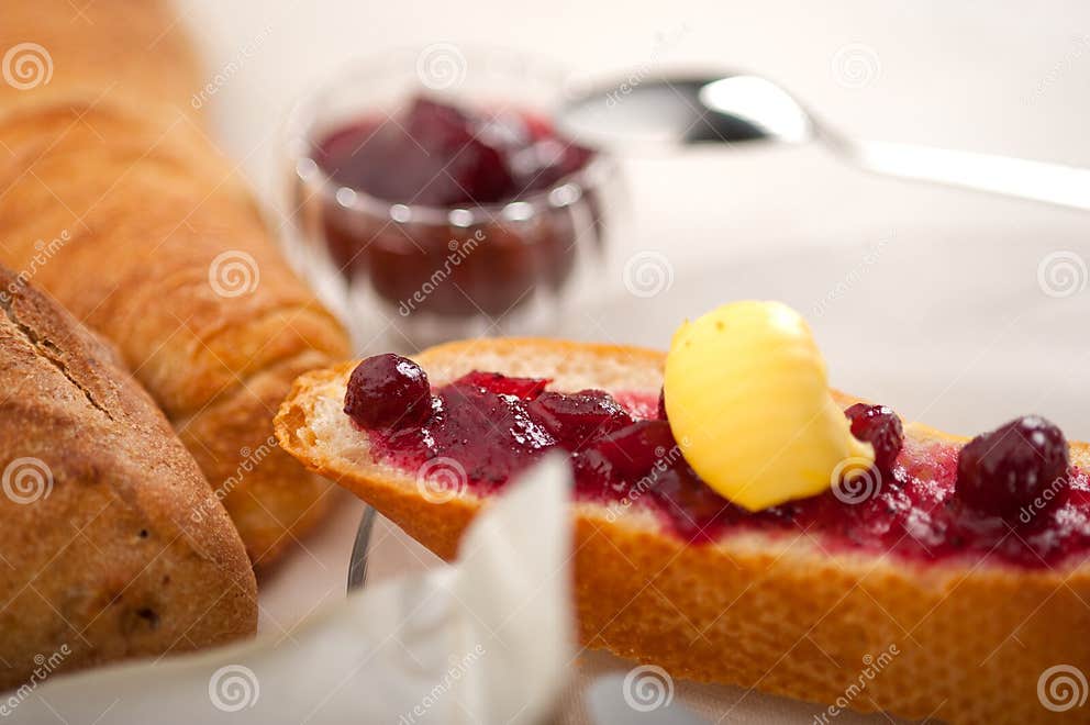 Bread butter and jam stock photo. Image of healthy, butter - 29169644