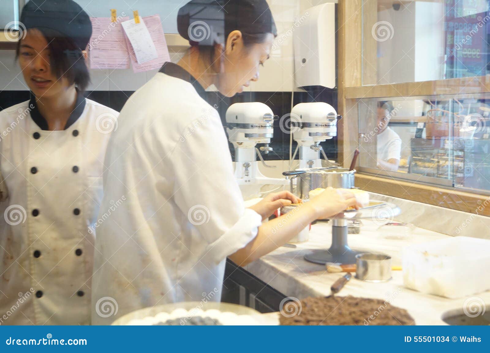 Bread Cake Production Workshop Editorial Stock Image - Image of snacks ...