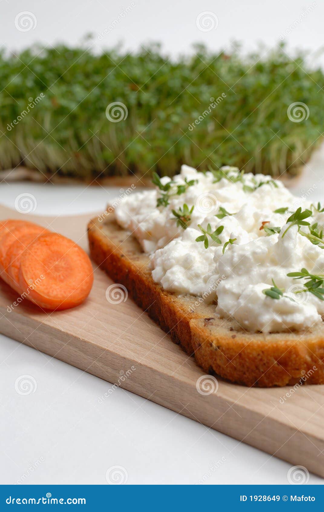 Bread with cheese stock image. Image of delicious, hunger - 1928649