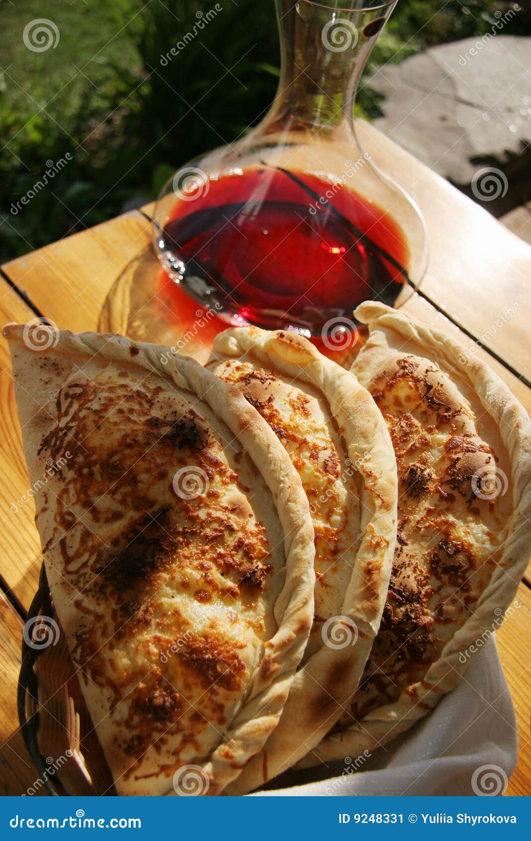 Bread with Cheese and Red Wine Stock Image - Image of bread, wine: 9248331