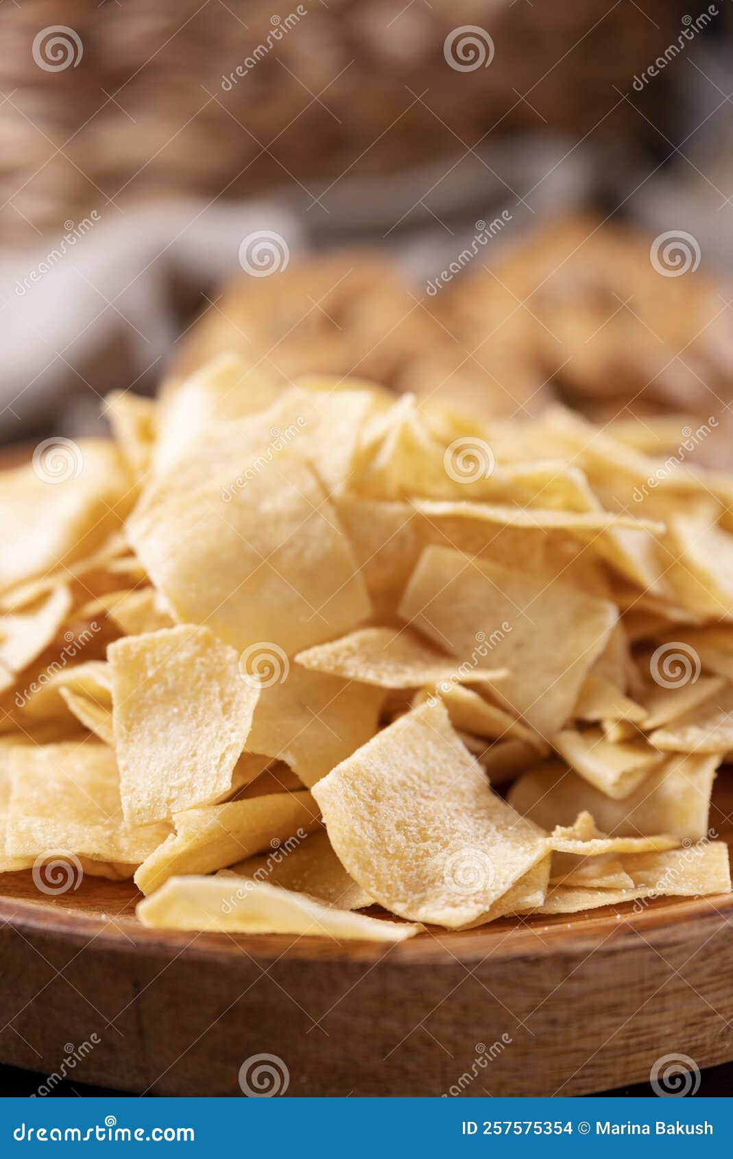 Bread Chips, a Typical Appetizer for Aperitivo, Dinner in Southern ...