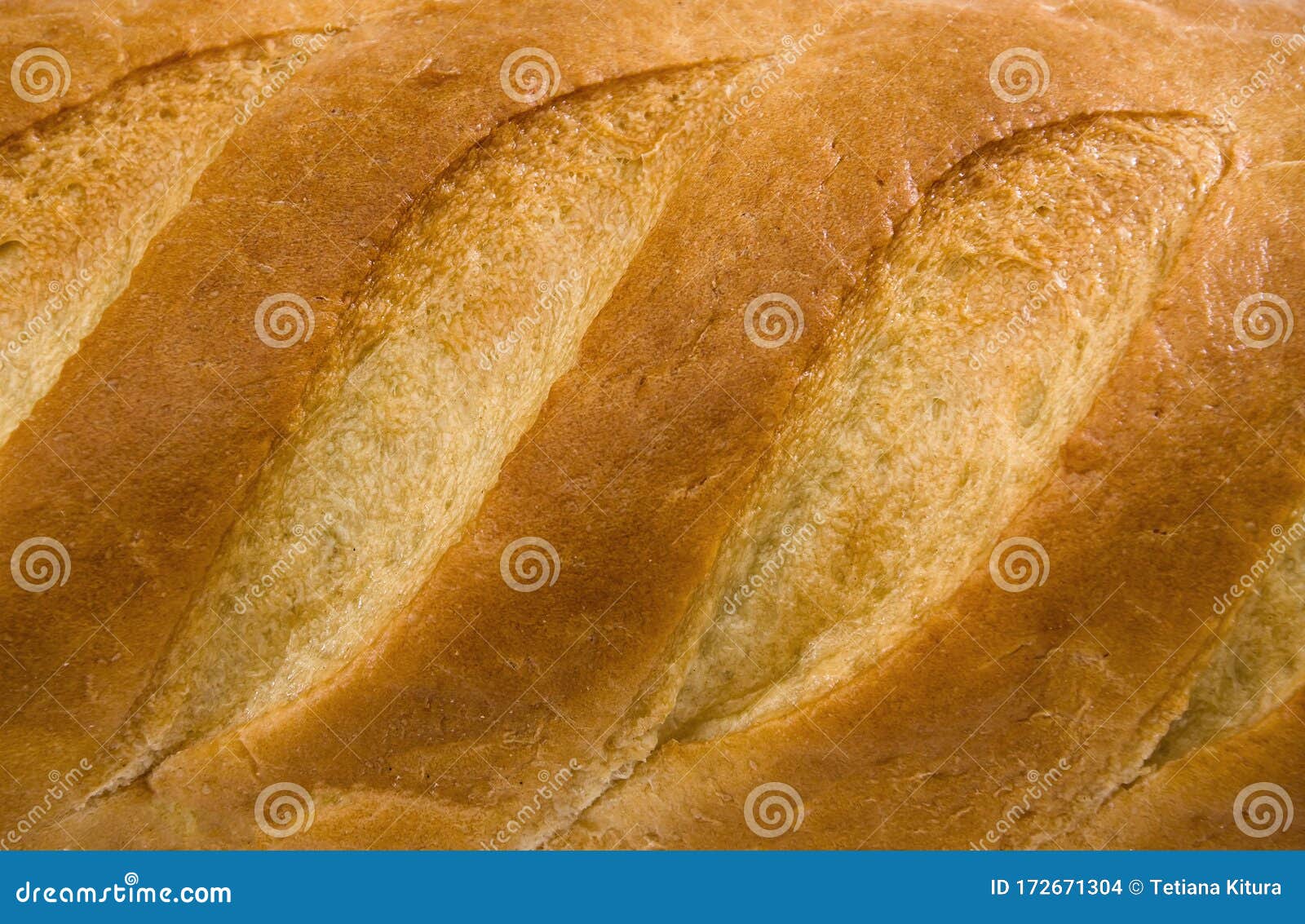 Bread Close Up. Texture of Bread. Abstract Food Background. Stock Photo ...