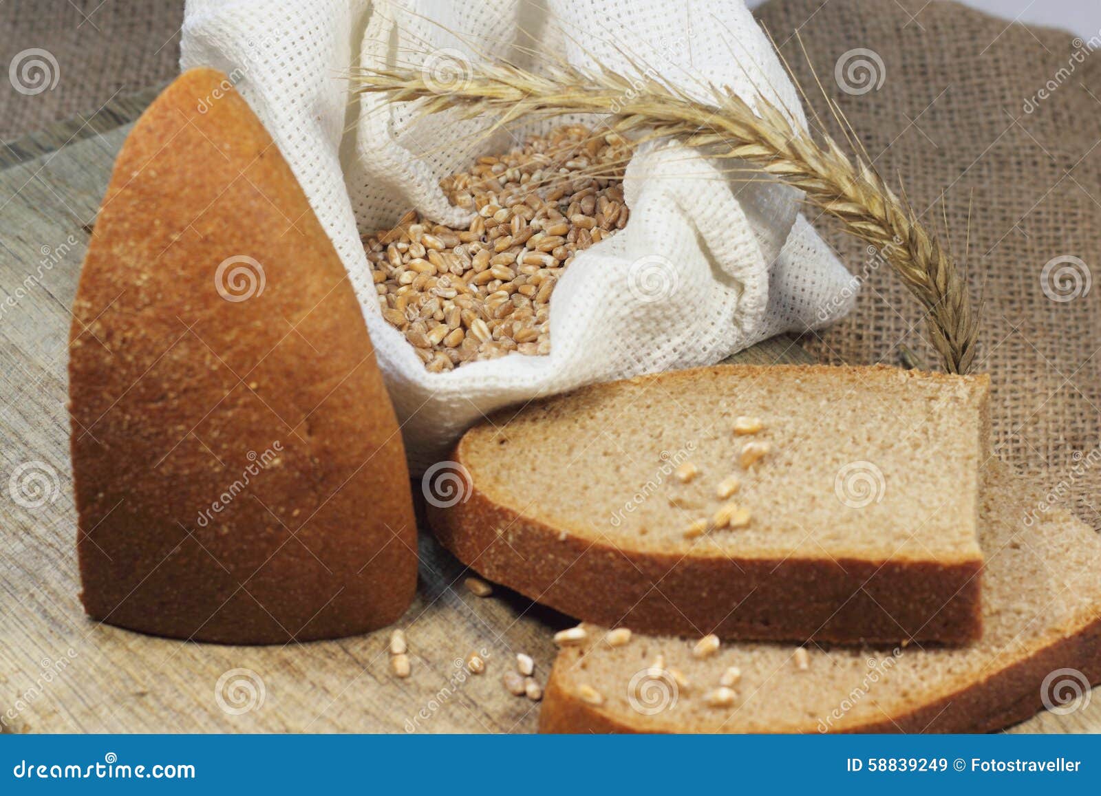 Bread stock image. Image of manufacturing, food, dough - 58839249