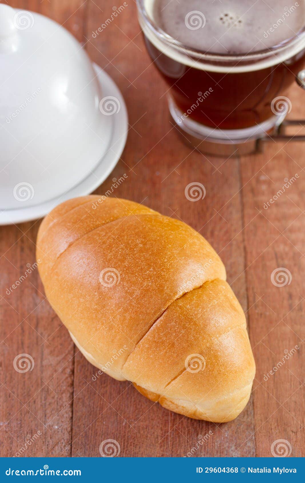 Bread with coffee stock photo. Image of sweet, meal, tradition - 29604368