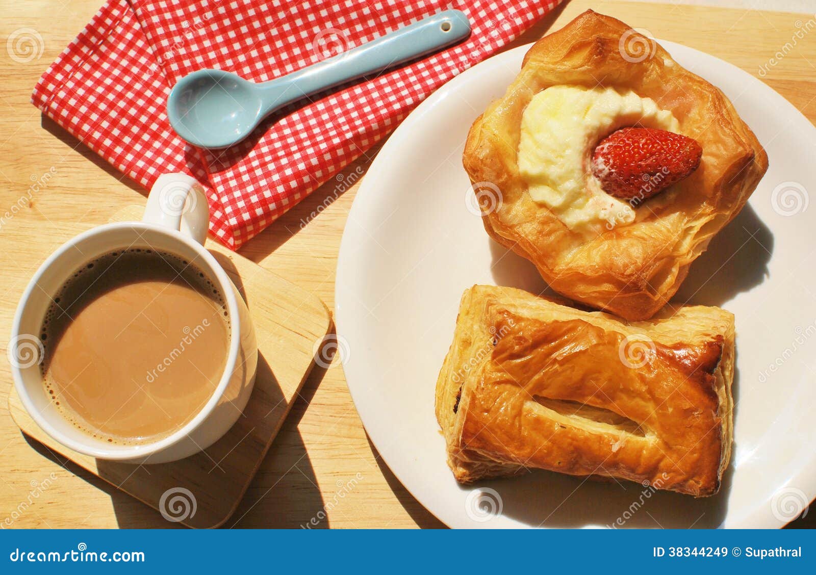 Bread and coffee stock image. Image of butter, milk, people - 38344249