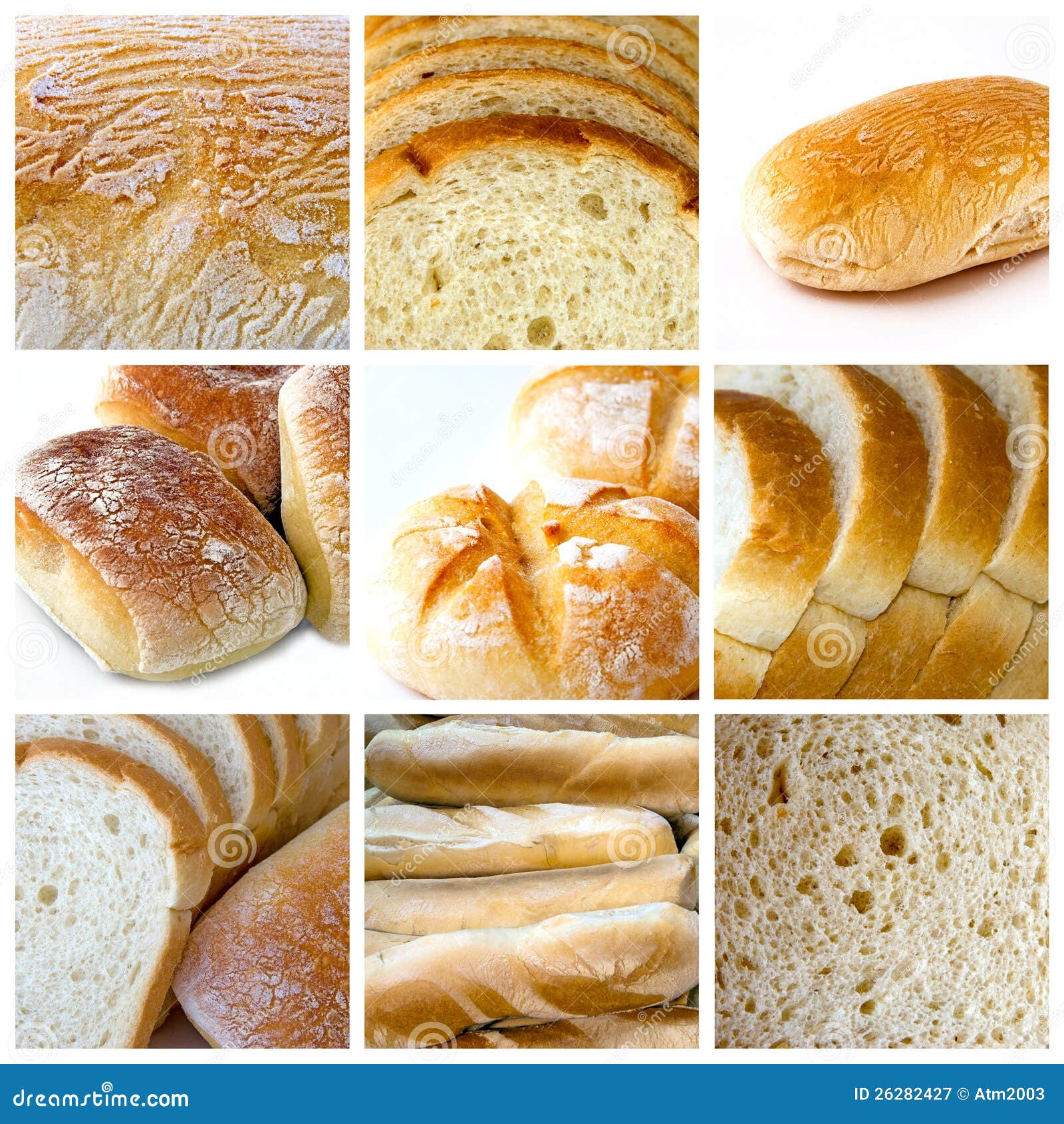 Bread collage stock image. Image of collage, cake, kitchen - 26282427