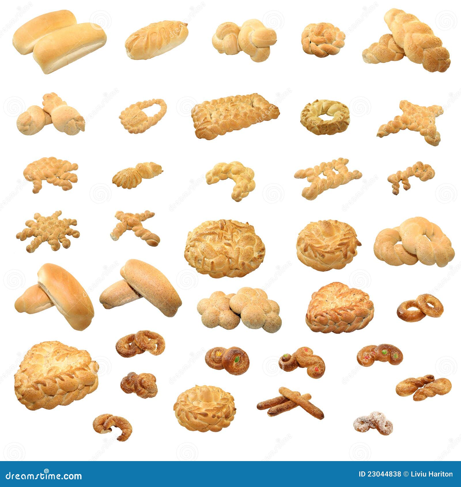 Bread collection stock photo. Image of bread, white, assorted - 23044838