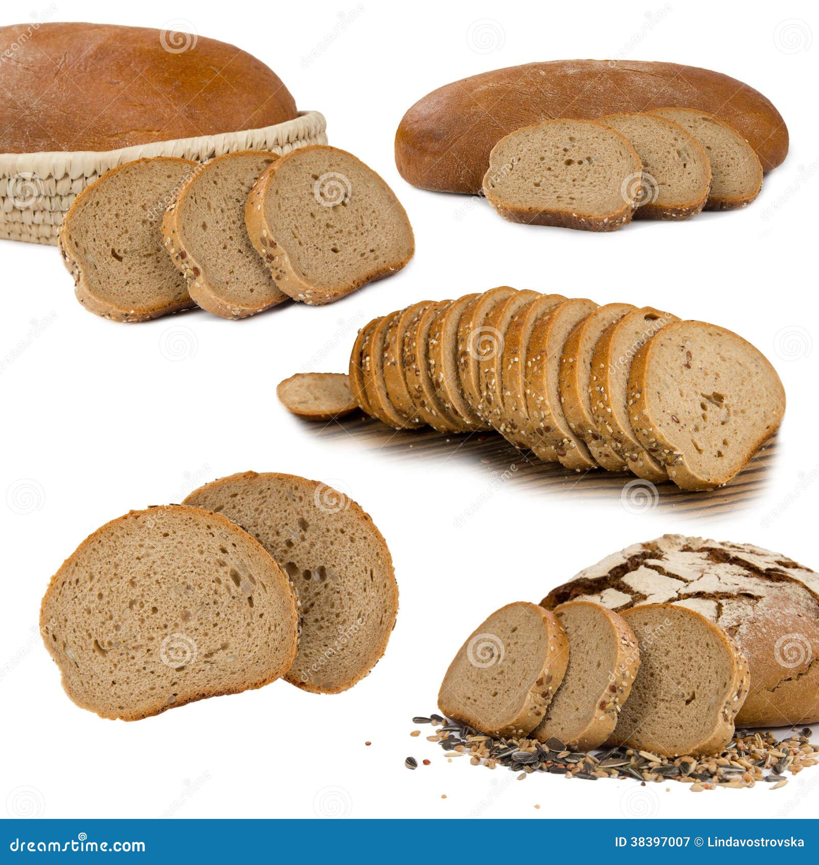 Bread collection stock image. Image of collection, pastry - 38397007