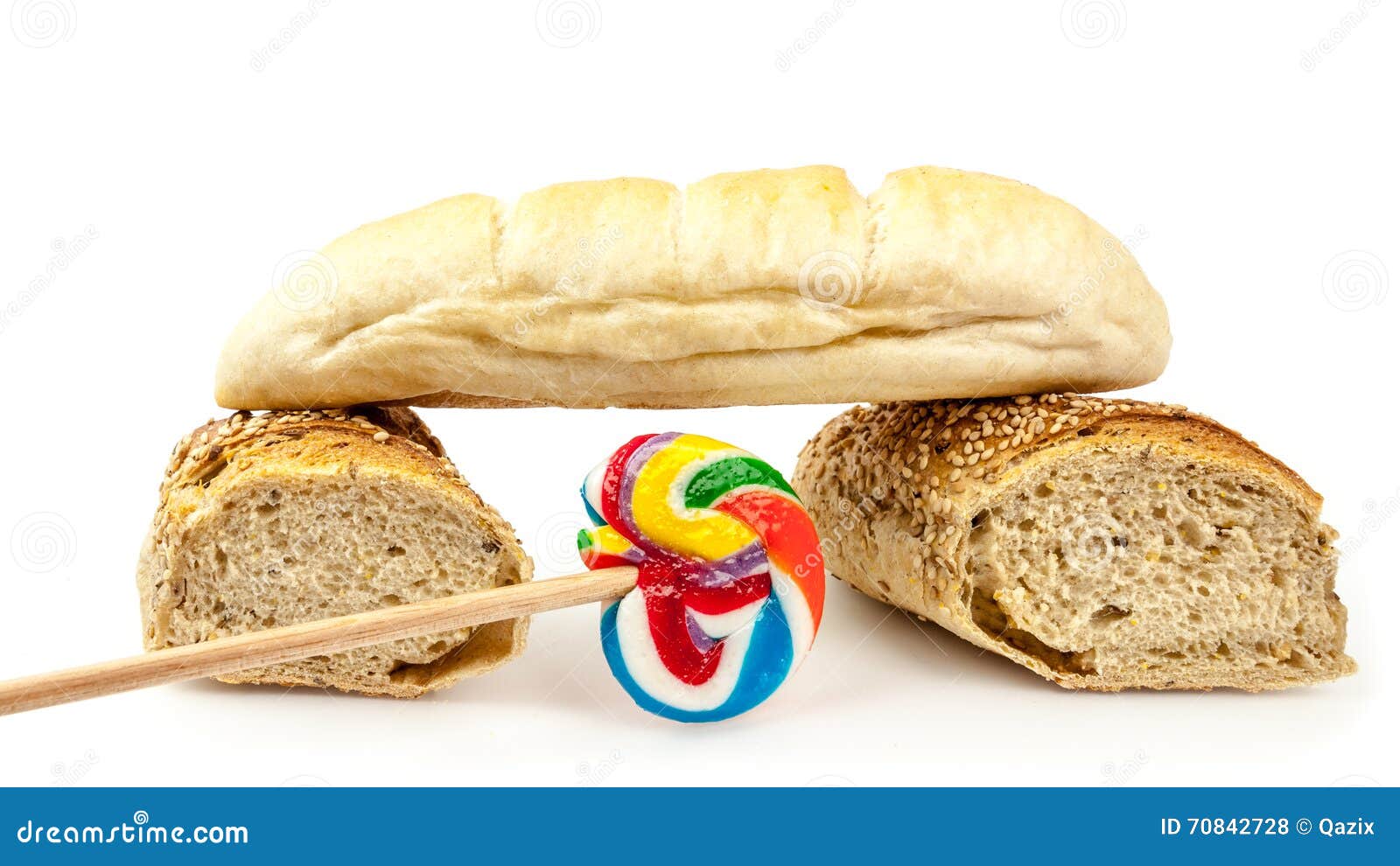 Bread composition stock photo. Image of nutrition, grain - 70842728