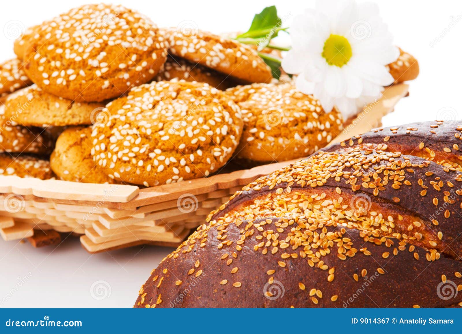 Bread and cookies stock image. Image of baked, natural - 9014367