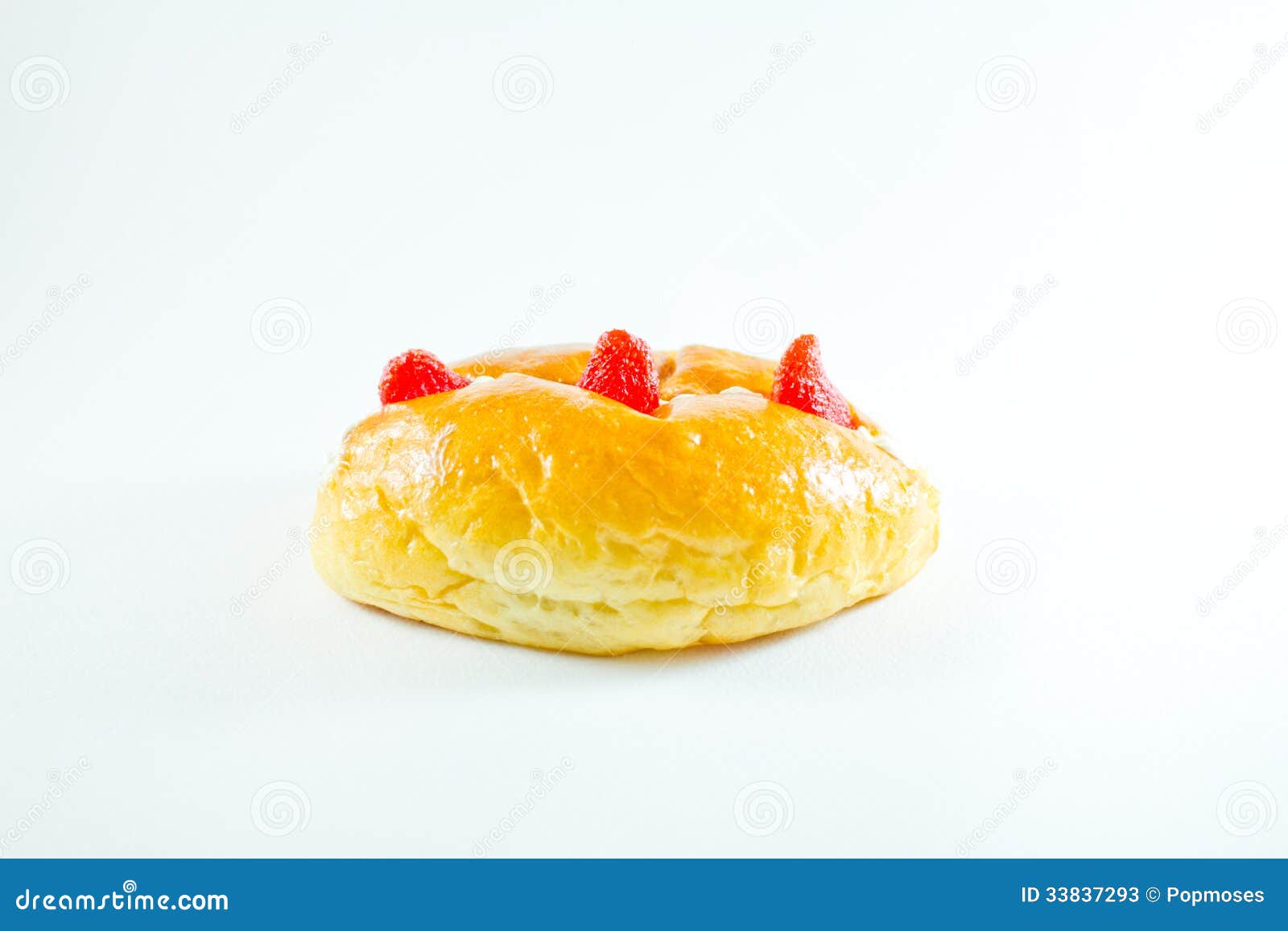 Bread, cream filling. stock image. Image of bread, isolated - 33837293