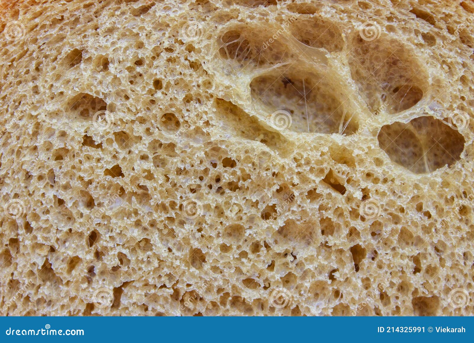 Bread Crumb Texture for Background Stock Image - Image of wheatflour ...