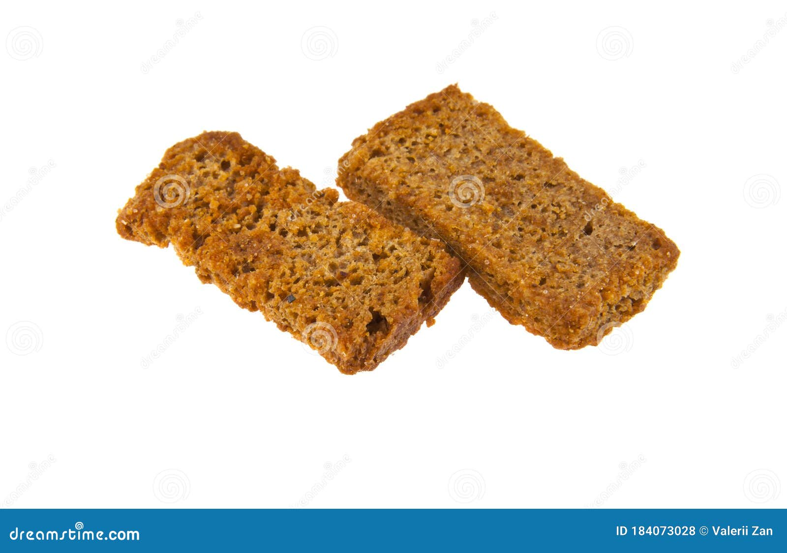 Bread Crumbs Isolated on the White Background Stock Photo - Image of ...