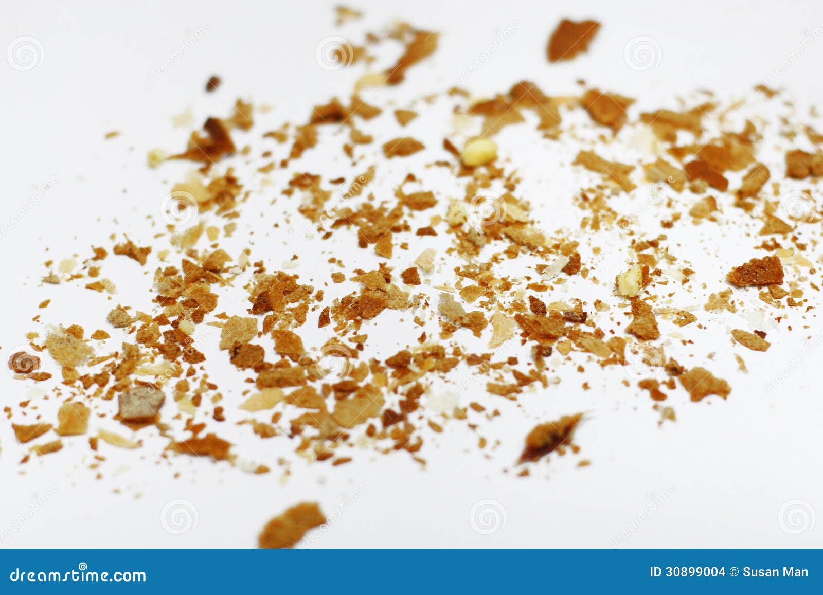 Bread crumbs stock photo. Image of dough, crispy, white - 30899004