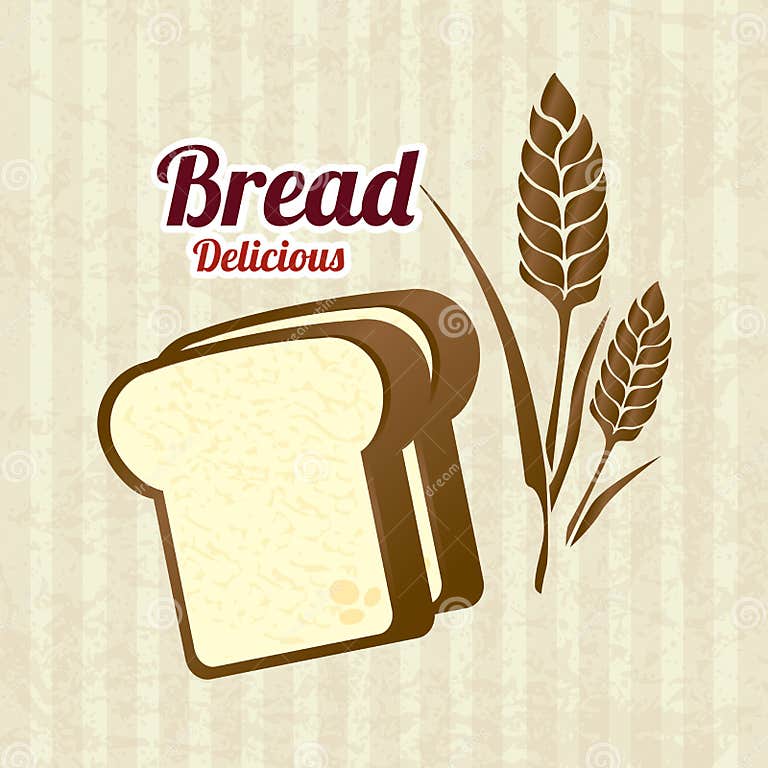 Bread design stock vector. Illustration of objects, bread - 34639926