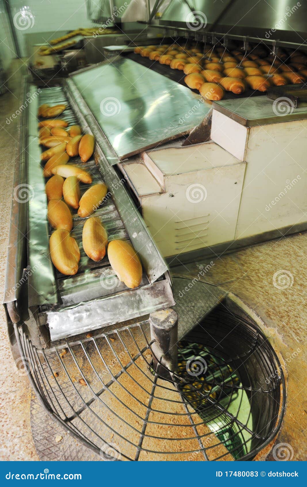 Bread factory production stock image. Image of industry - 17480083