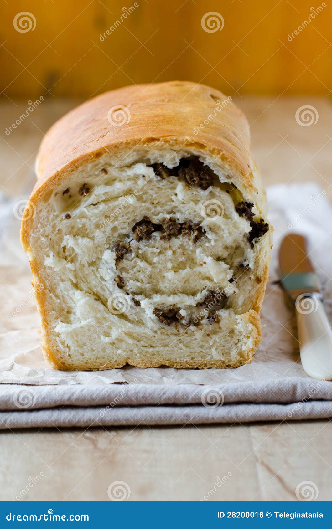 Bread with filling stock photo. Image of gastronomy, pastry - 28200018