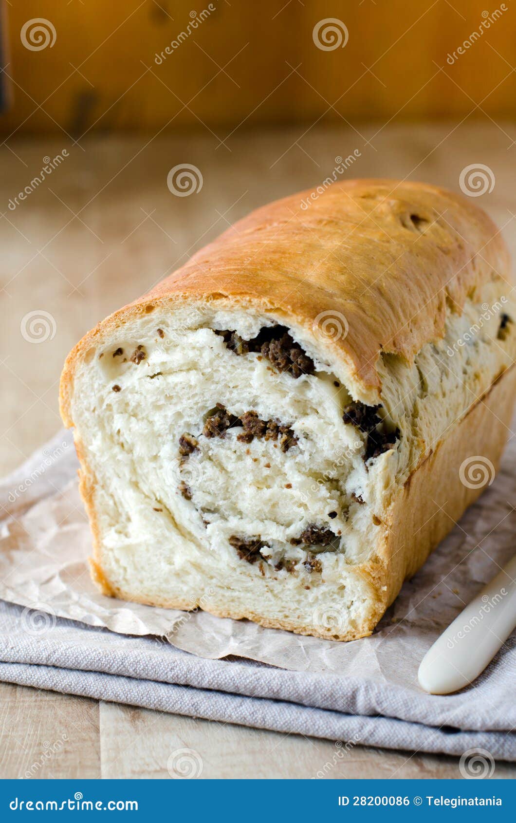 Bread with filling stock photo. Image of gastronomy, breakfast - 28200086