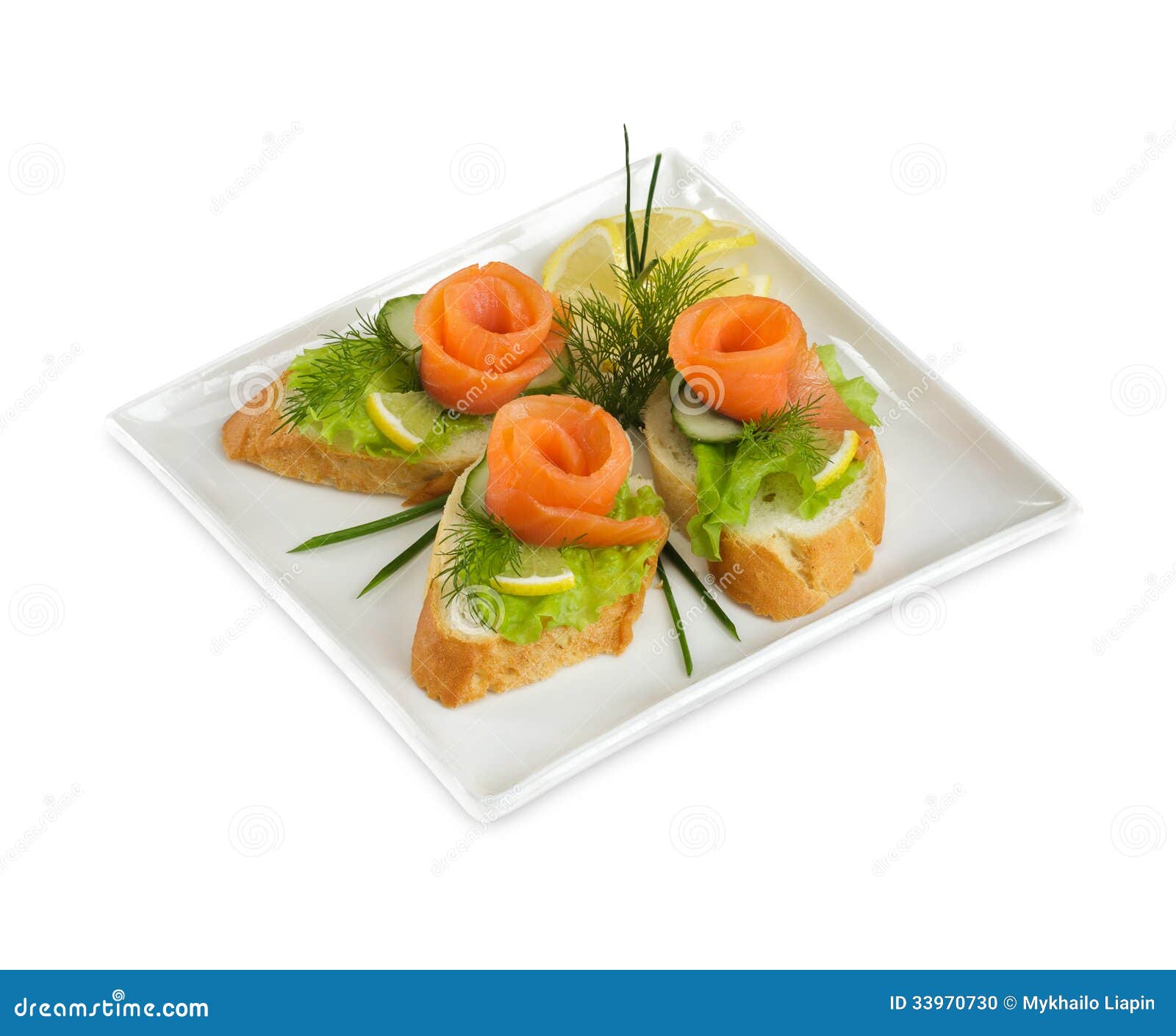 Bread and fish stock photo. Image of drink, breakfast - 33970730