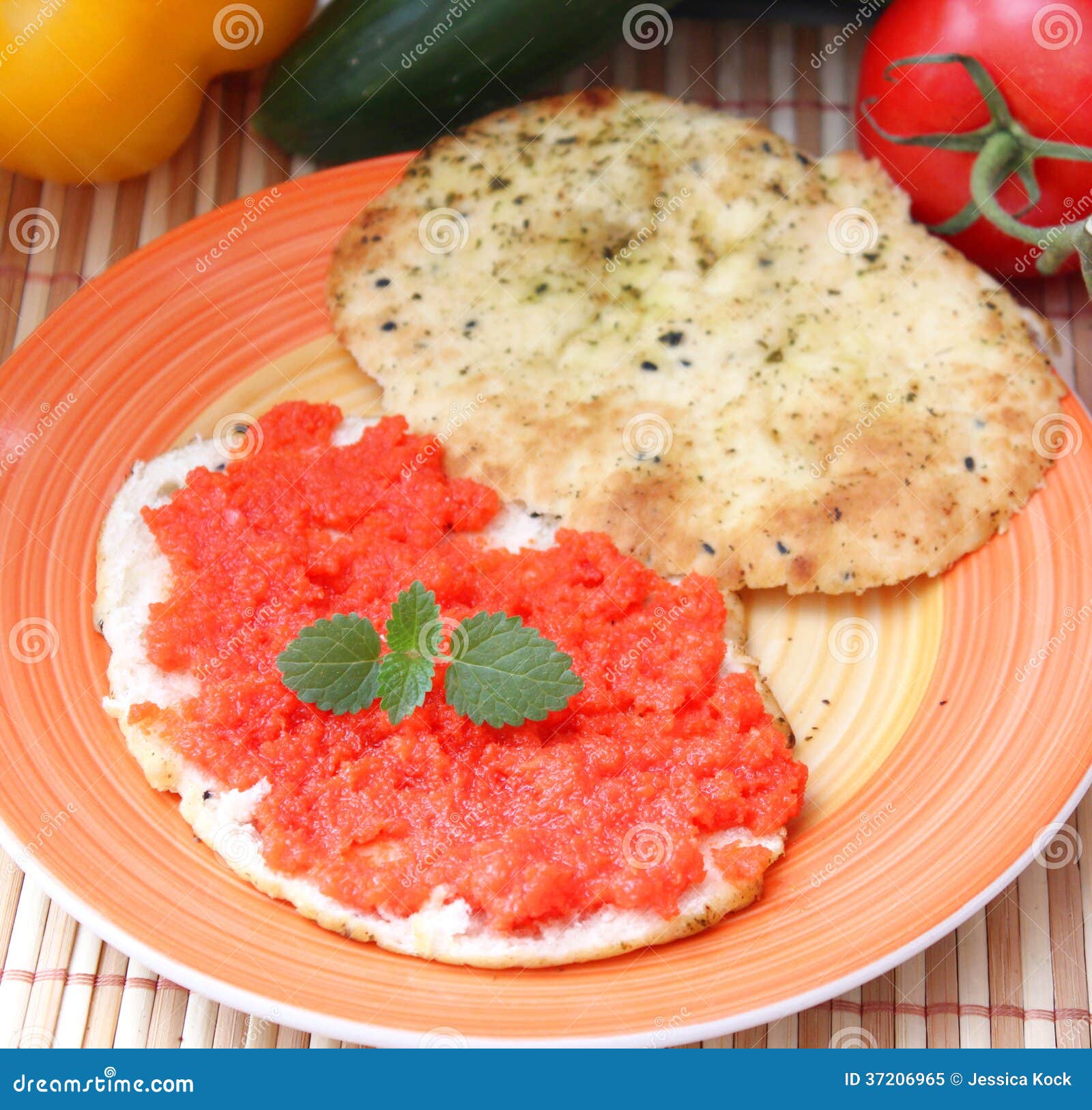 Bread with fish stock image. Image of buffet, starter - 37206965