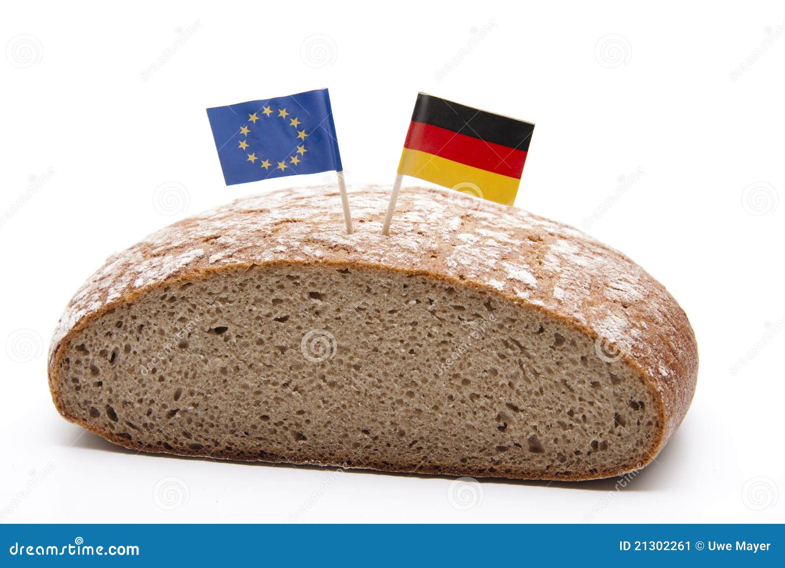 Bread with flag stock image. Image of chopped, germany - 21302261