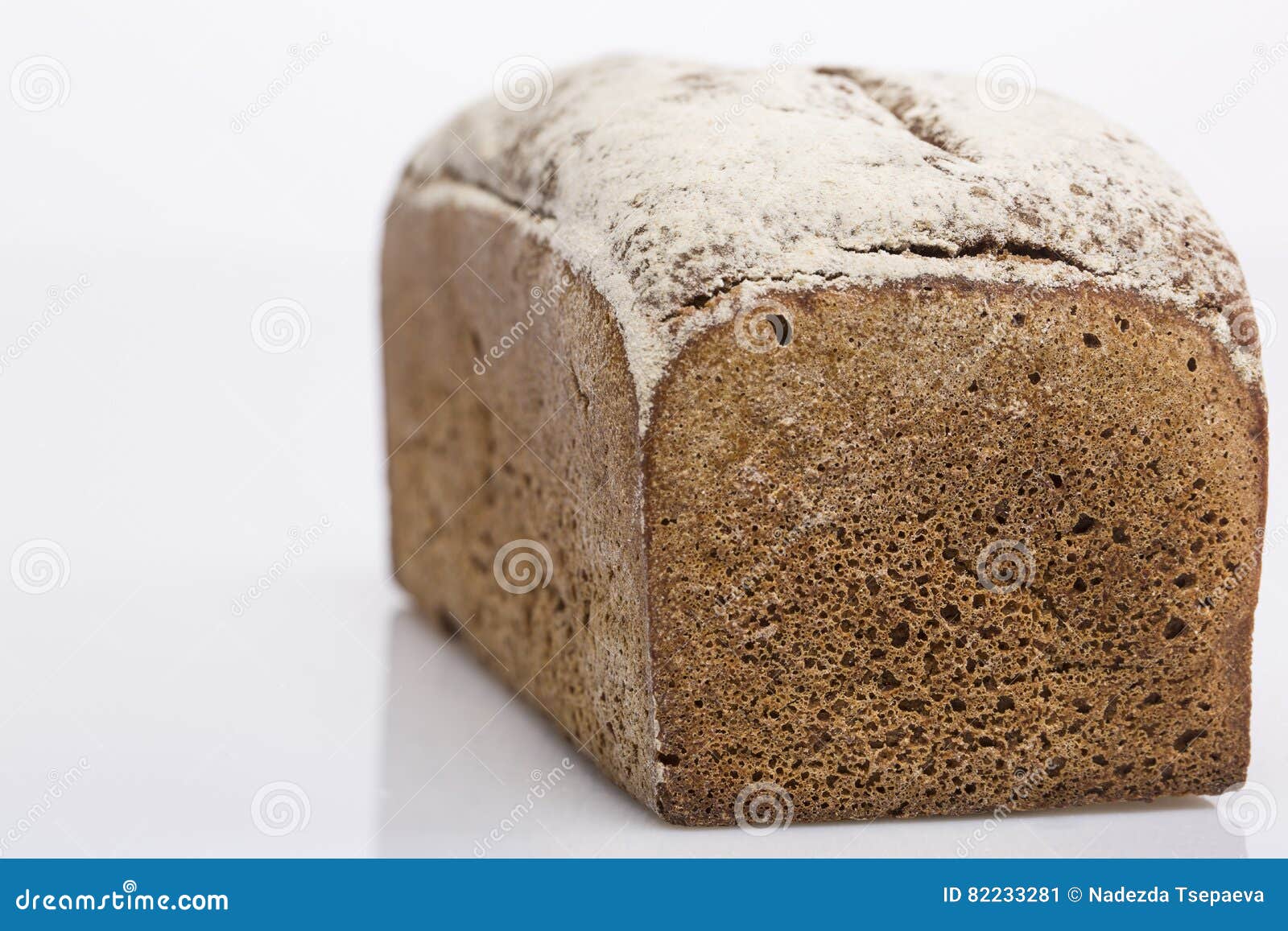 Bread Flour Sprinkled in the Form of Bricks Stock Image - Image of ...