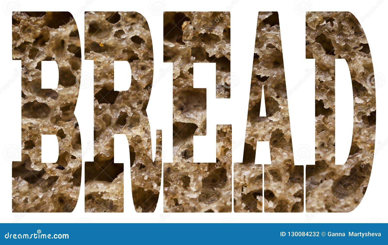 Bread, Font, Texture Of Bread, Transparency, Typography, Isolated Stock ...