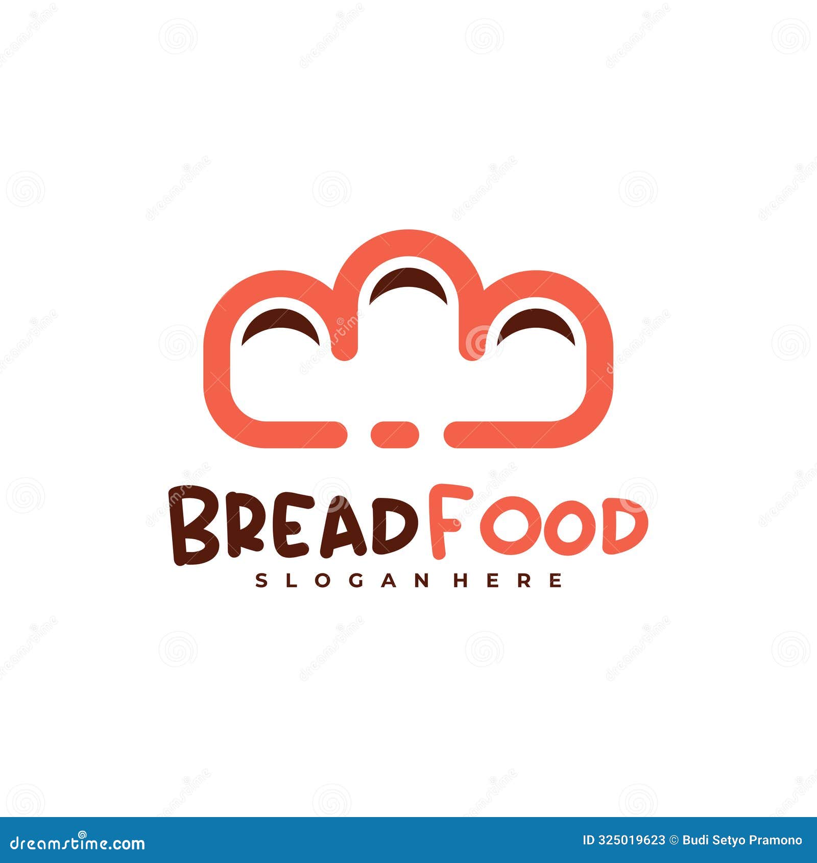 Bread Food Logo Vector Template, Creative Bread Logo Design Concepts ...