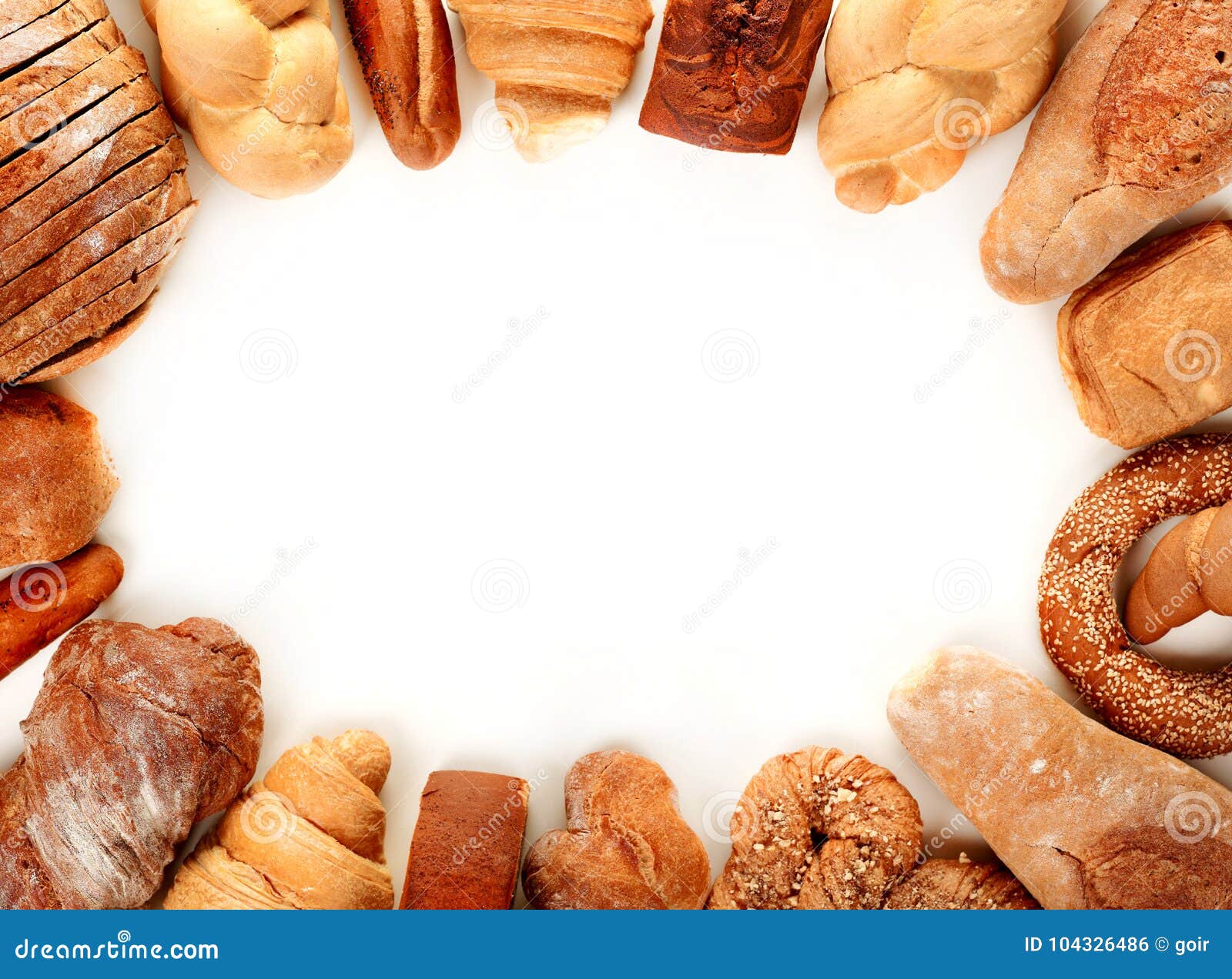 Bread Frame Royalty-Free Stock Image | CartoonDealer.com #46076626