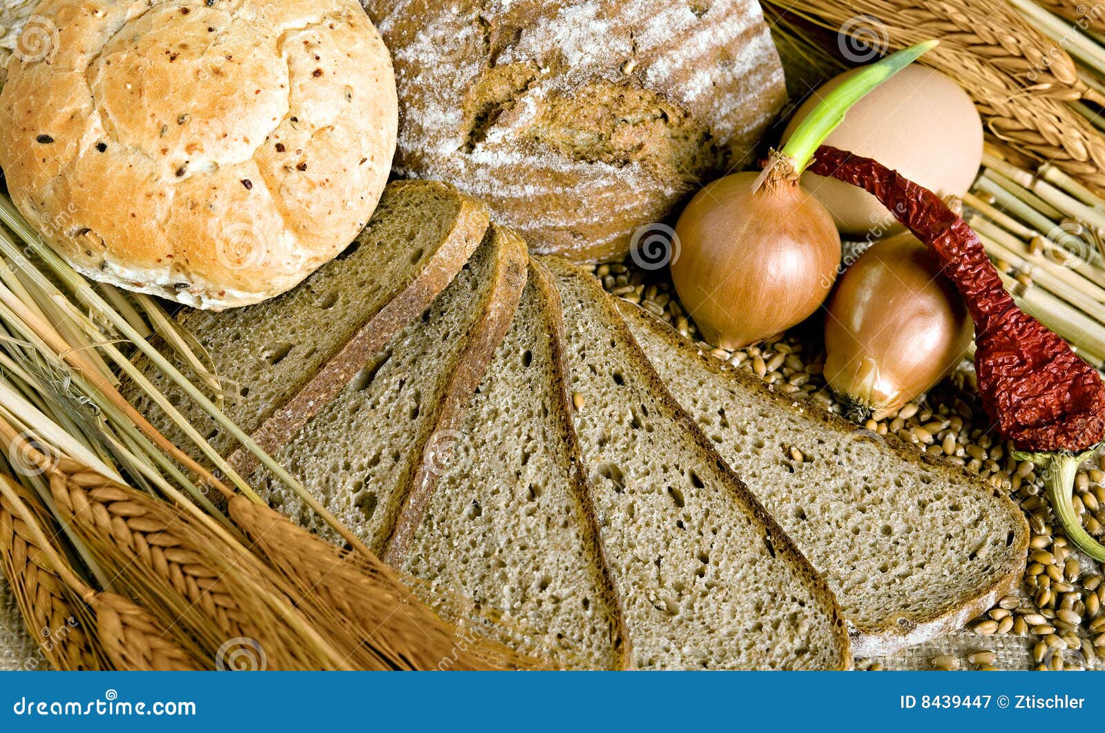 Bread group 2 stock image. Image of healthy, organic, brown - 8439447