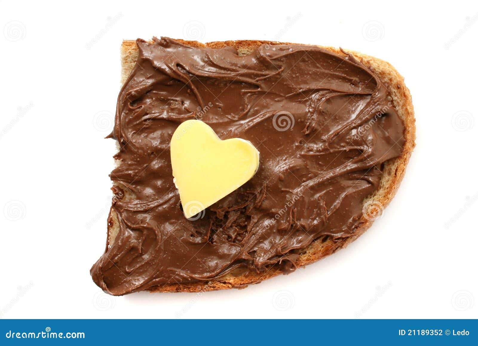 Bread with heart stock photo. Image of butter, heart - 21189352