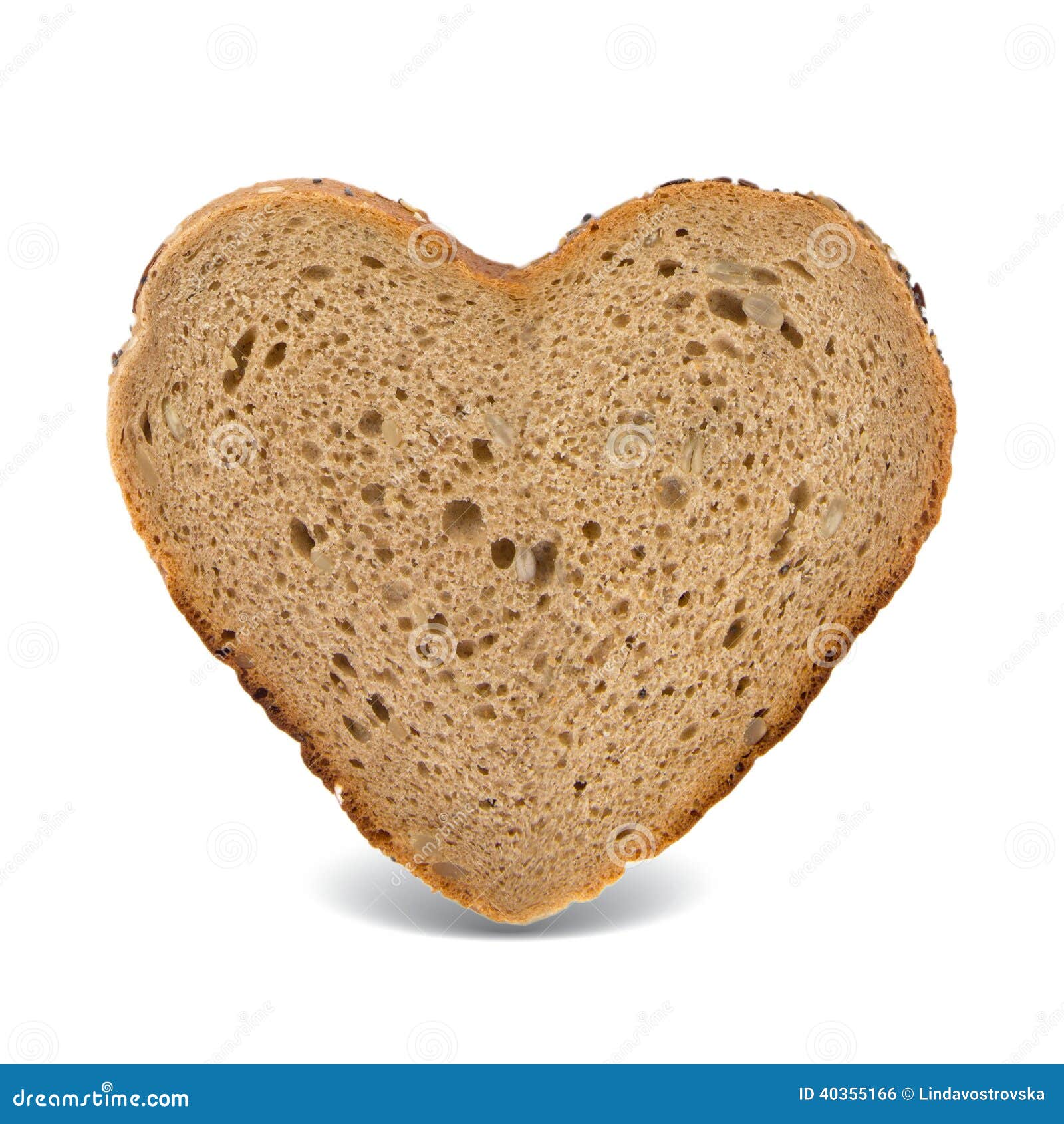 Bread heart stock photo. Image of french, brown, loaf - 40355166