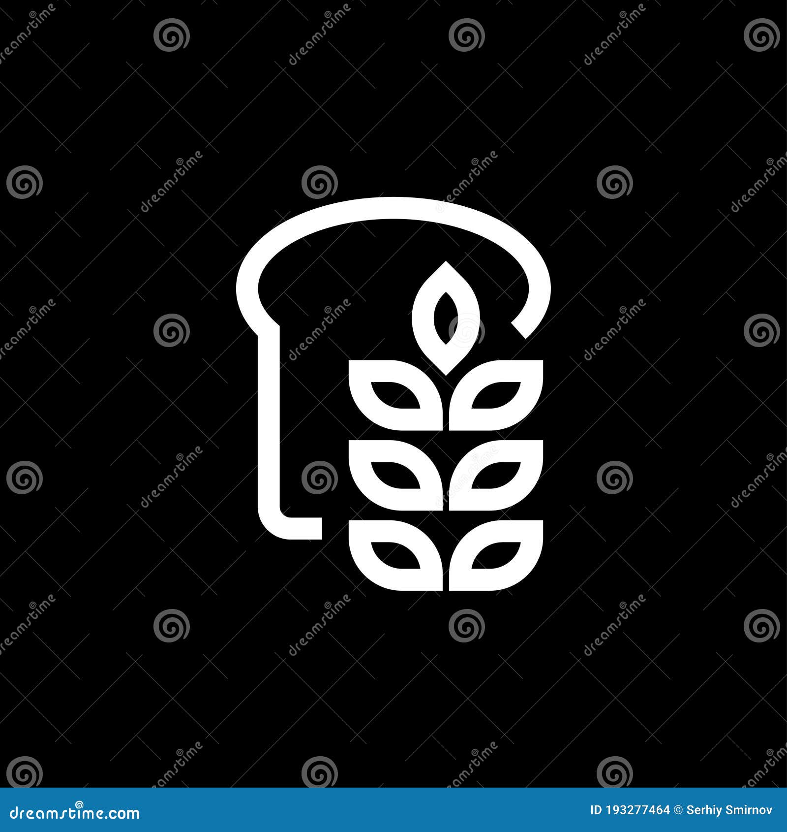 Bread Icon. Bread Bakery Symbol Vector Illustration. Eps 10 Stock ...