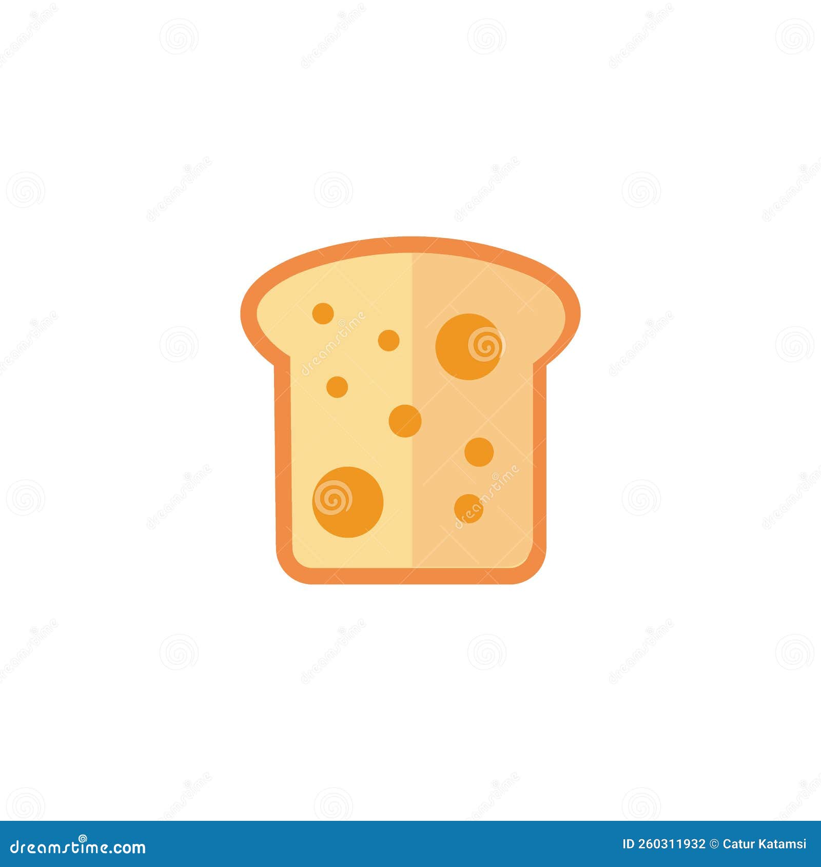 Bread icon logo vector stock illustration. Illustration of harvest ...