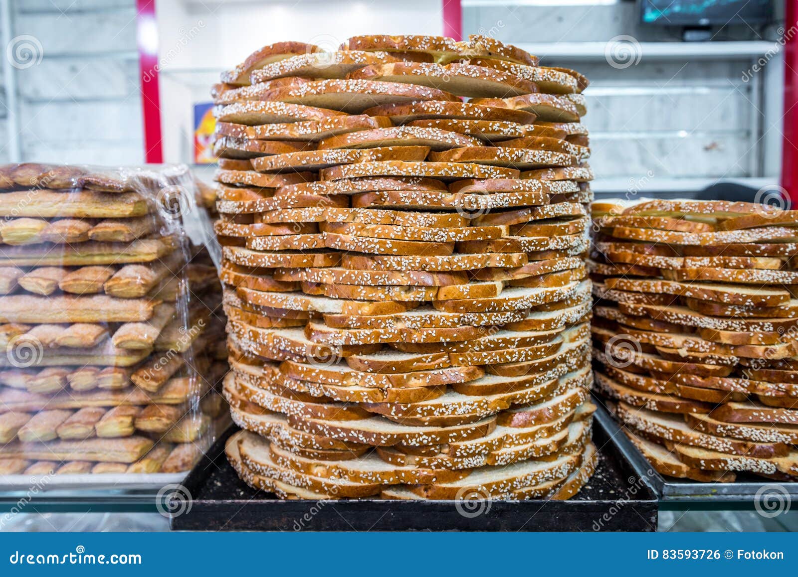 Bread in Iran stock photo. Image of bakery, sepahan, store - 83593726