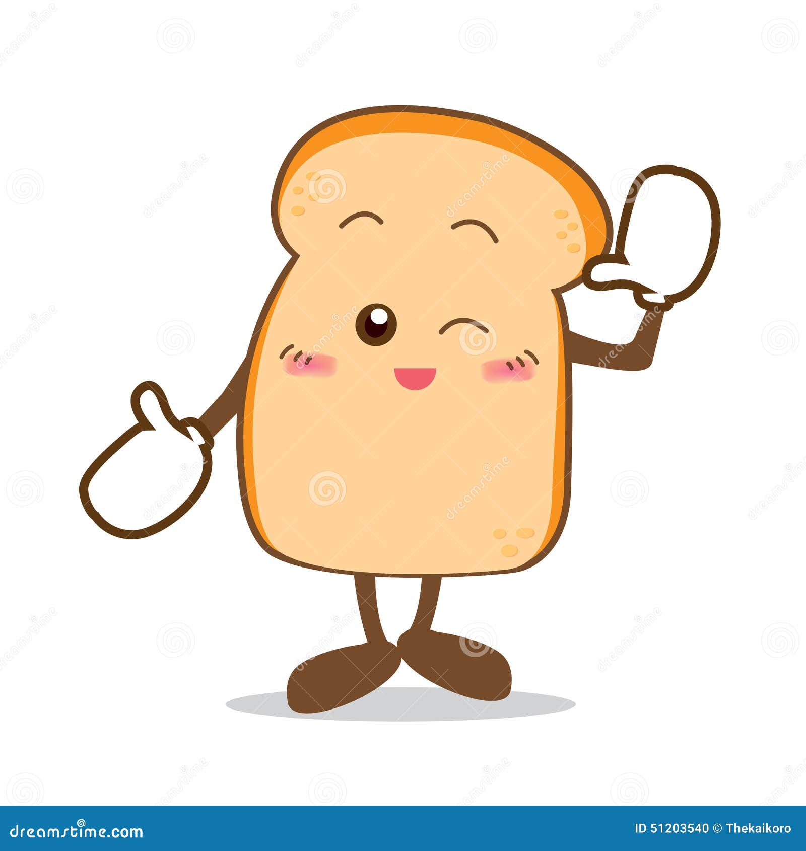 Smile Bread Avatar Icon Set Stock Photography | CartoonDealer.com ...