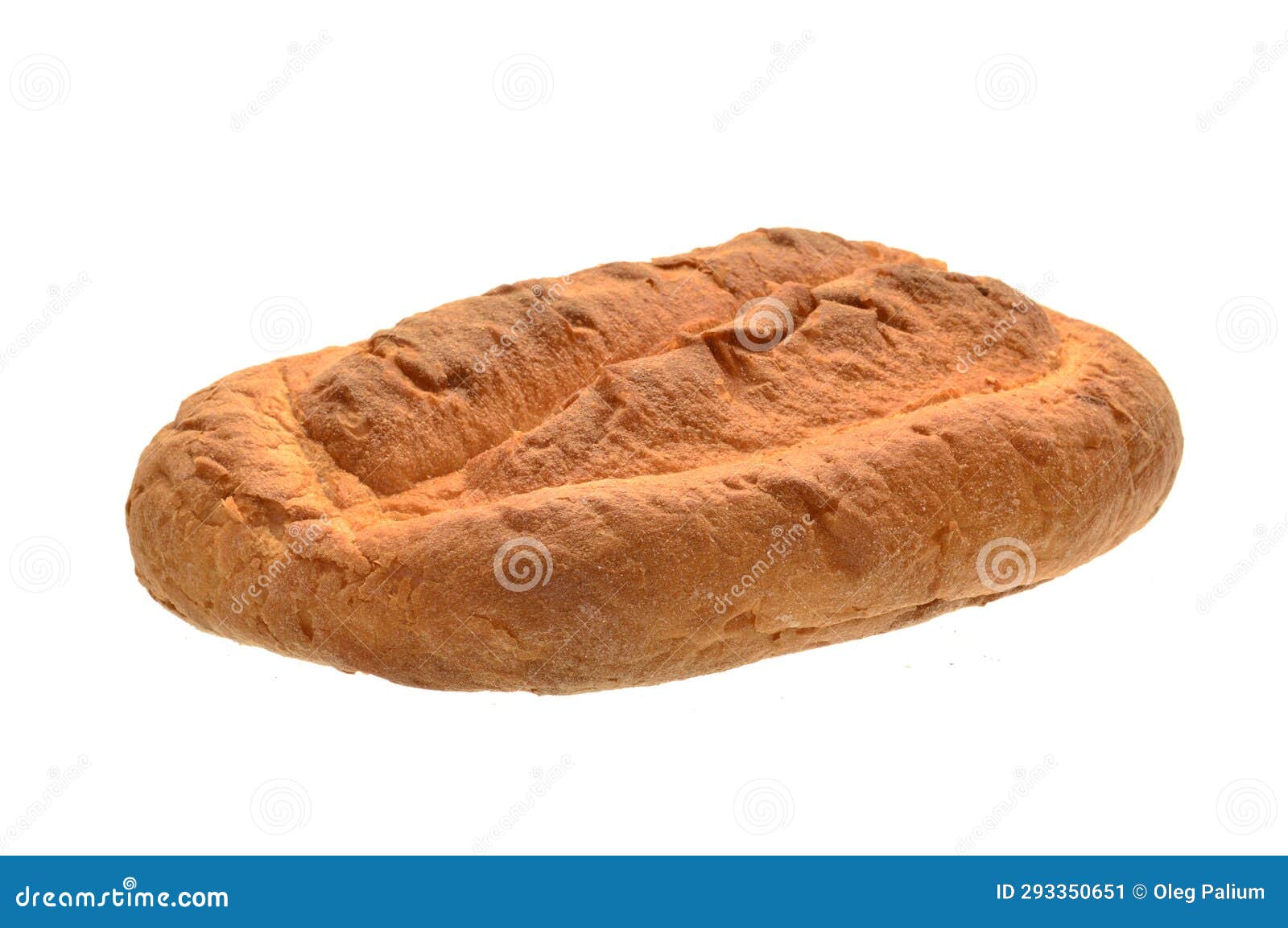 Bread Isolated on White Background Stock Image - Image of object ...