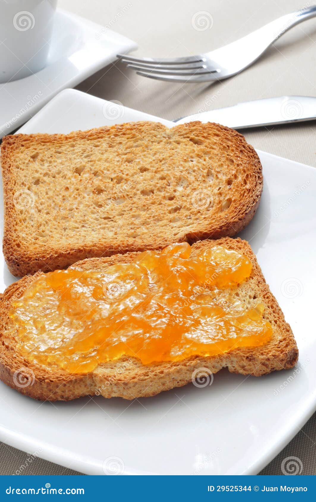 Bread and jam stock photo. Image of breakfast, hotel - 29525344