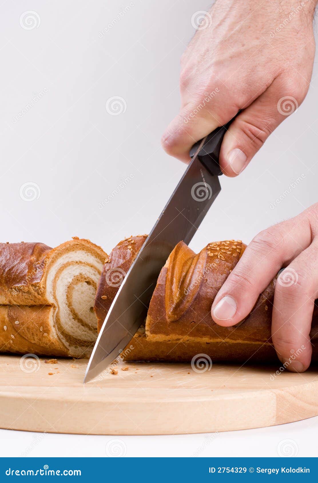Bread and knife stock image. Image of cereal, bake, healthful - 2754329