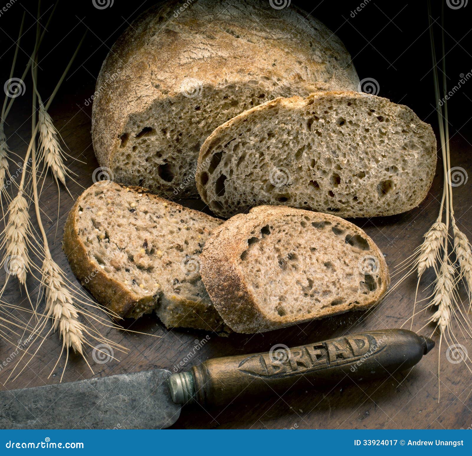 Bread knife stock image. Image of barn, food, people - 33924017