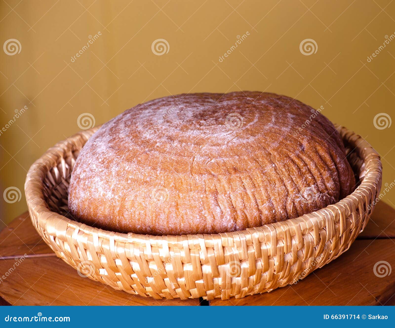 Bread stock photo. Image of fresh, loaf, baked, basket - 66391714