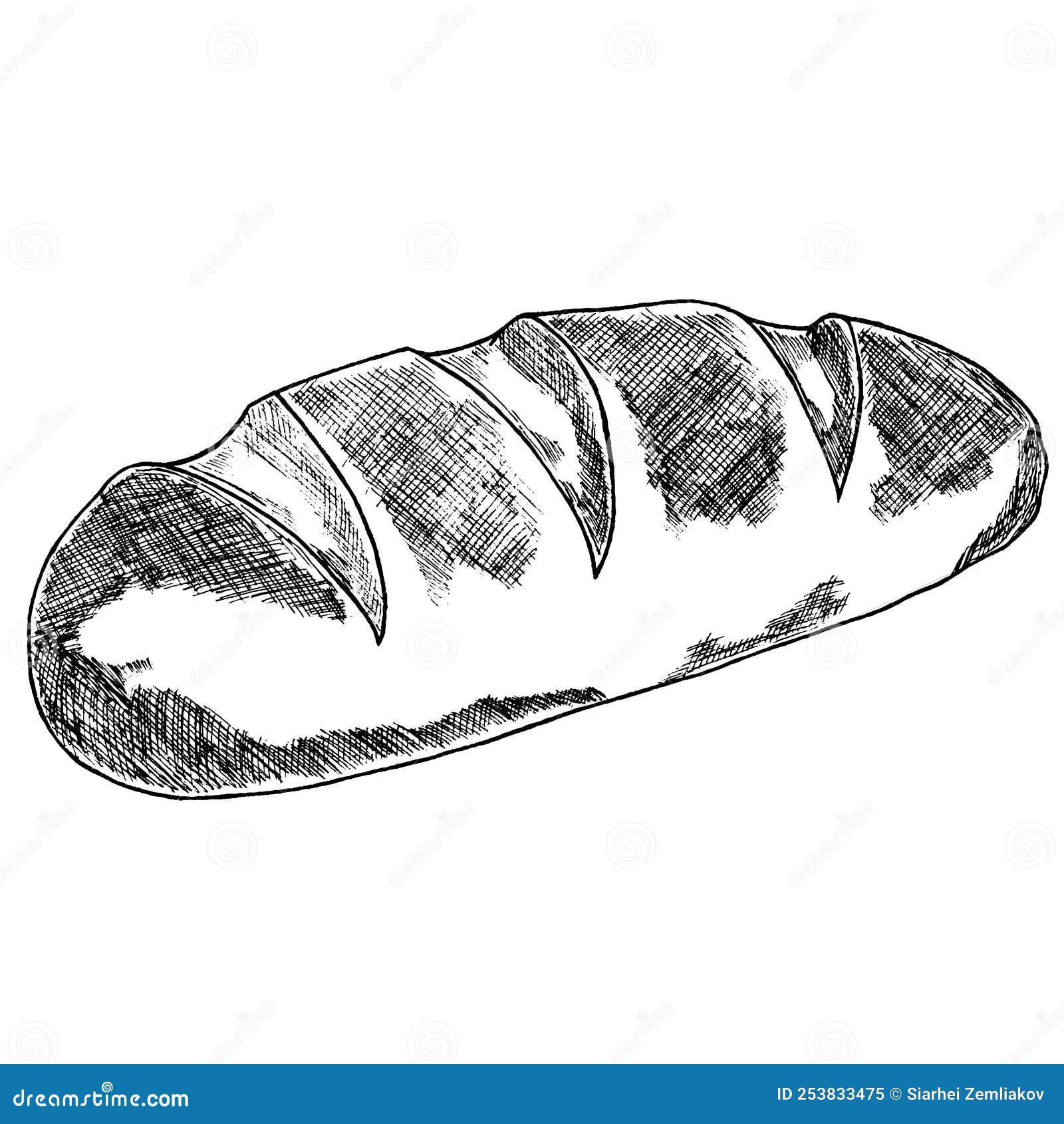 Bread Loaf Icon Vector Design Template Stock Vector - Illustration of ...