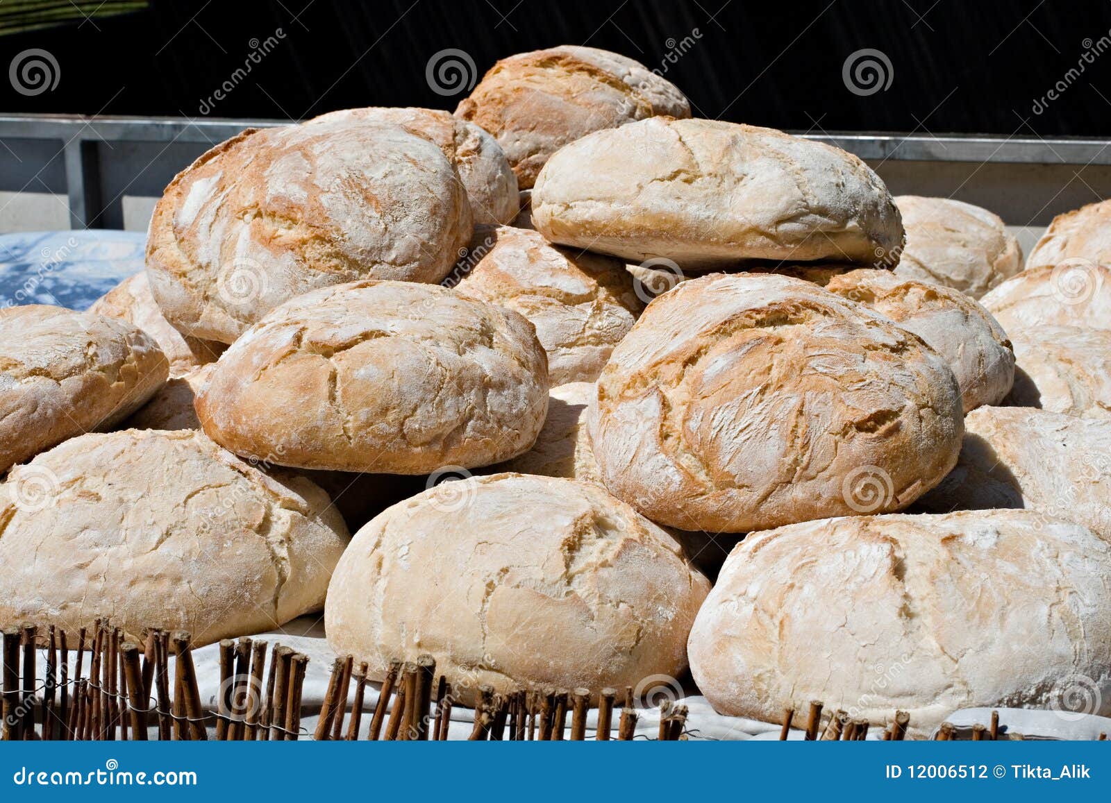 Bread loafs stock photo. Image of healthy, group, roll - 12006512