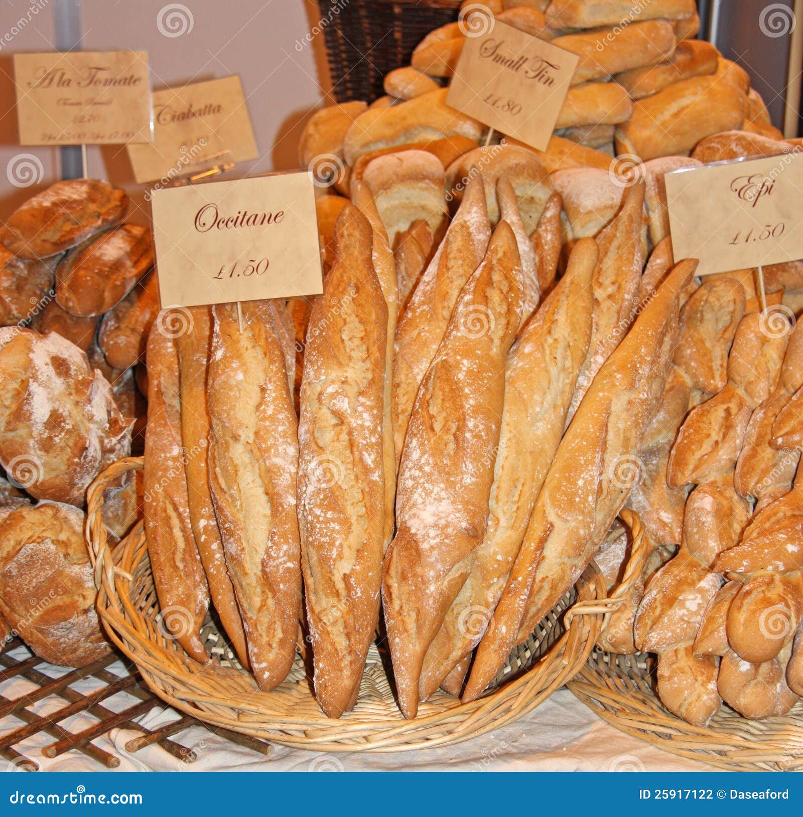Bread Loaves. stock photo. Image of crisp, snack, show - 25917122